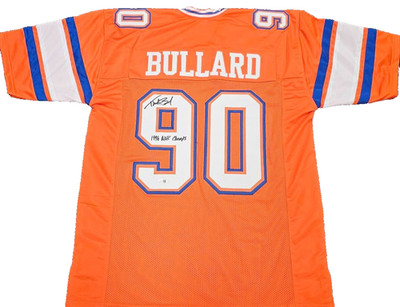 TITUS O'NEIL SIGNED JERSEY FLORIDA GATORS THADDEUS BULLARD WWE ...