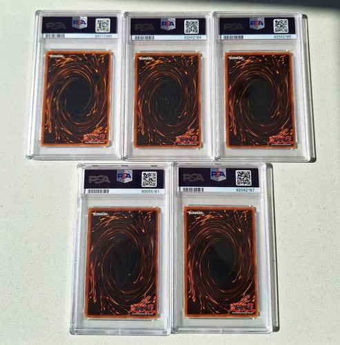 Yugioh - Destiny Board , FINAL ,Spirit Message Complete Set PSA 10 1st ...