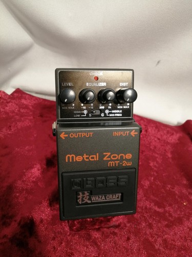 Pédale De Guitare Boss MT-2W Metal Zone Effector D'Occasion | eBay
