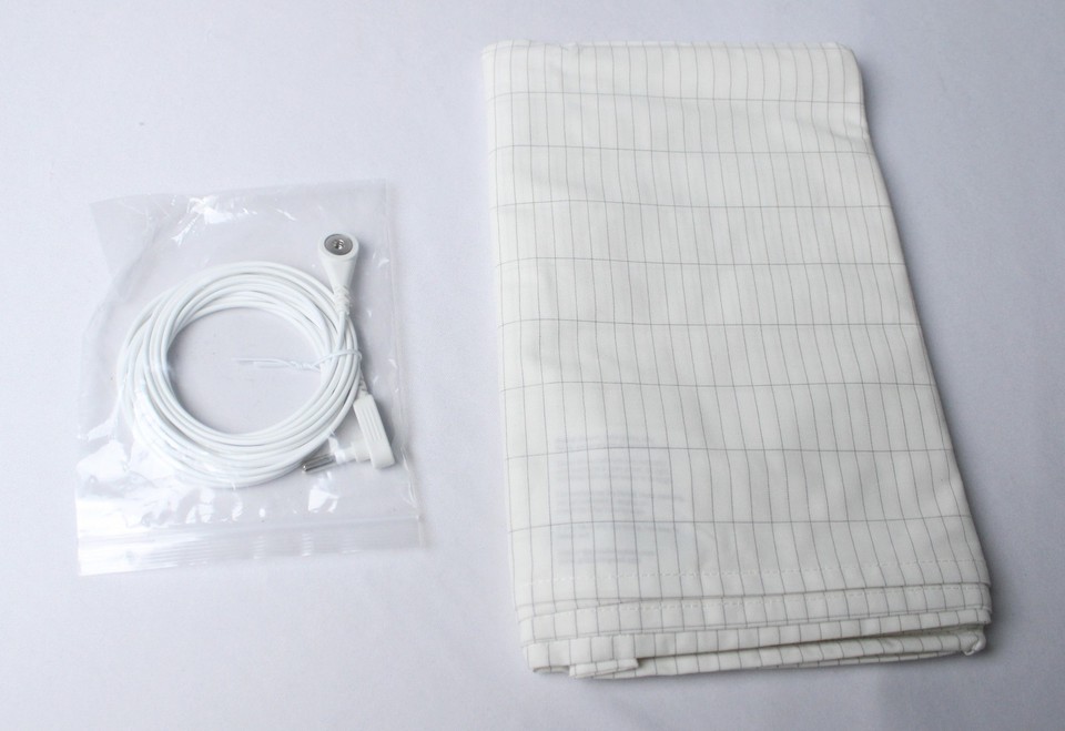 GroundingWell Adults' Bedsheet NC3 Off-White/Grey Size 104.3"x19.7 ...