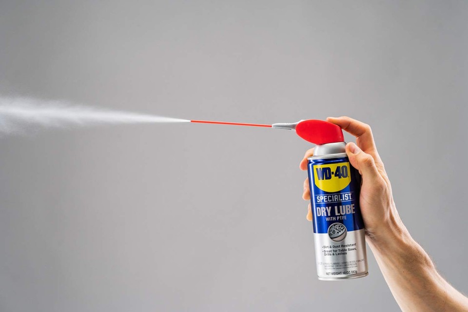 Dry Lube with Smart Straw, Lubricant for Corrosion Protection on Table ...