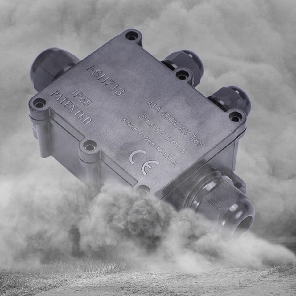 Waterproof Junction Box Cable Junctions for Electric Cables Connectors ...