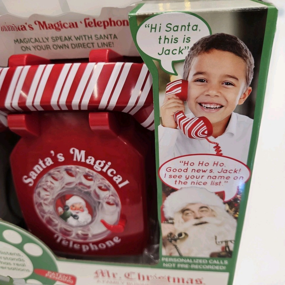 Mr. Christmas Santa’s Interactive Magical Telephone Brand New In Box | eBay