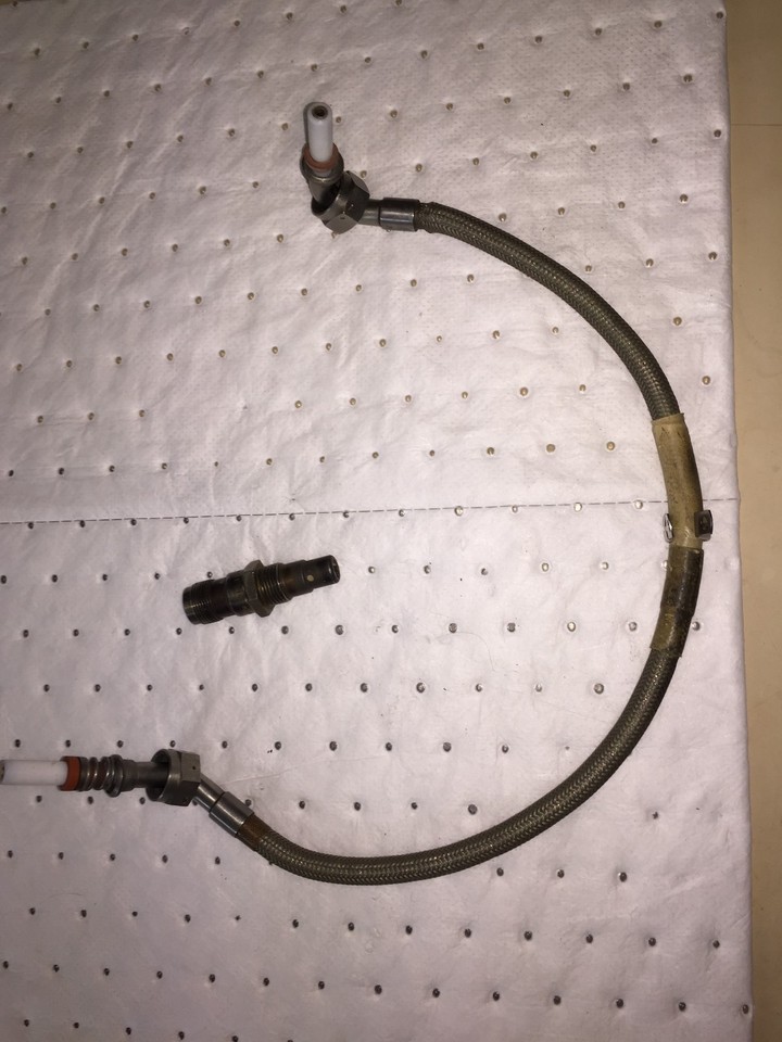 Aircraft gas turbine engine APU ignition igniter AND exciter HV cable ...