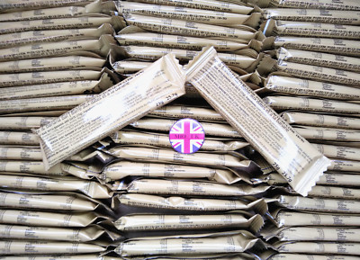 27x British Army Date & Banana Energy Bars - Ration - MRE - Emergency ...