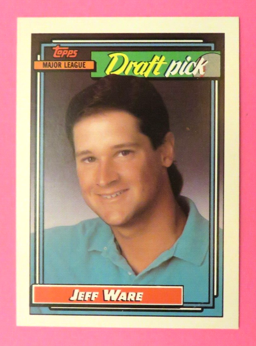 1992 Topps "Draft Pick" Toronto Blue Jays - JEFF WARE | eBay