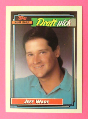 1992 Topps "Draft Pick" Toronto Blue Jays - JEFF WARE | eBay