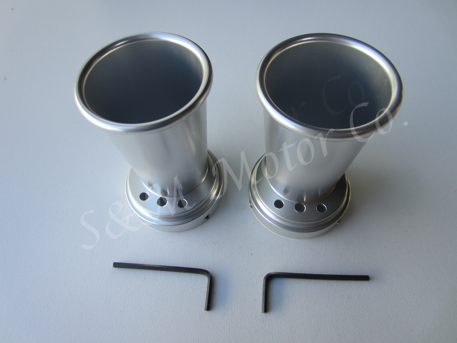 2 AMAL MK1 CARBURETOR VELOCITY STACK AIR INTAKE TUBE 928/076 BSA ...