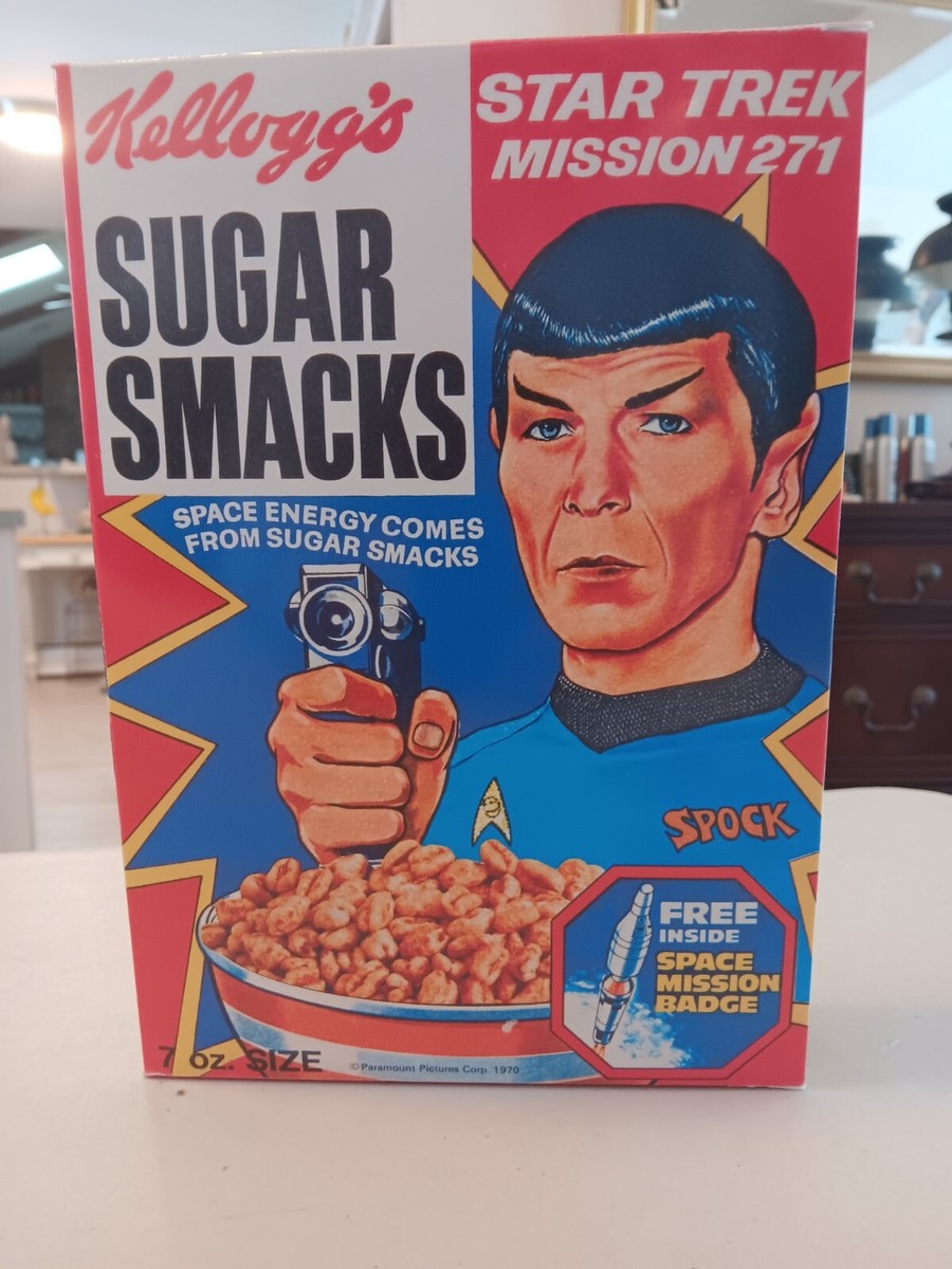 Rare Vintage 1986 Kellogg39s Honey Smacks Cereal Box Wally VINTAGE
