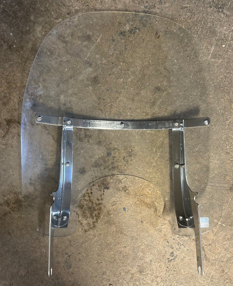 Harley Davidson OEM Roadking FLHR detachable windshield windscreen 20 ...