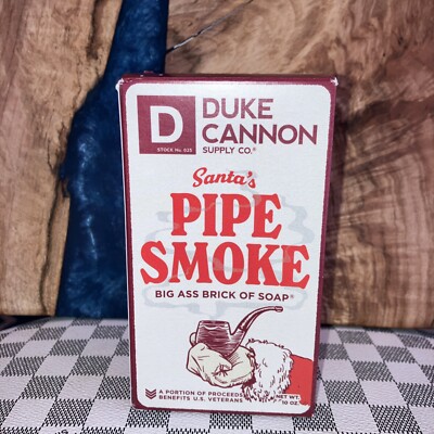 Duke Cannon Soap-Sawtooth,Naval,Superior,Frothy,Santa Pipe Smoke ...