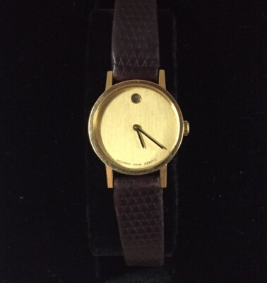 VTG Movado Zenith 14k Gold Museum Women’s Watch | eBay