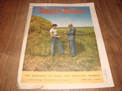 Vintage Capper's Farmer Magazine March 1943 | eBay
