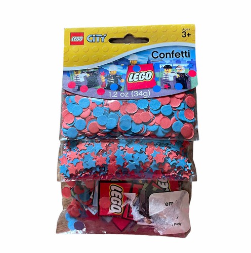 LEGO CITY PARTY CONFETTI DesignWare (3 different types) value pack. 1 ...