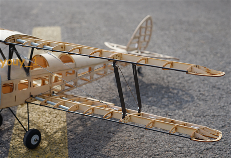 102cm DIY Havilland DH 82 Tiger Moth Wood Plane Airplane Kit Wingspan ...