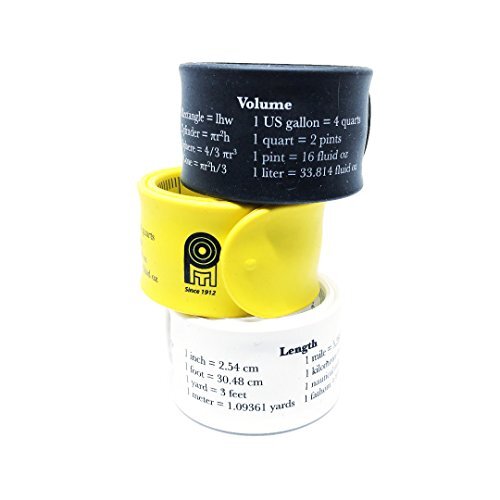 - Wristband Snap Ruler - Silicone Bracelet Tape Measure Band - Two ...