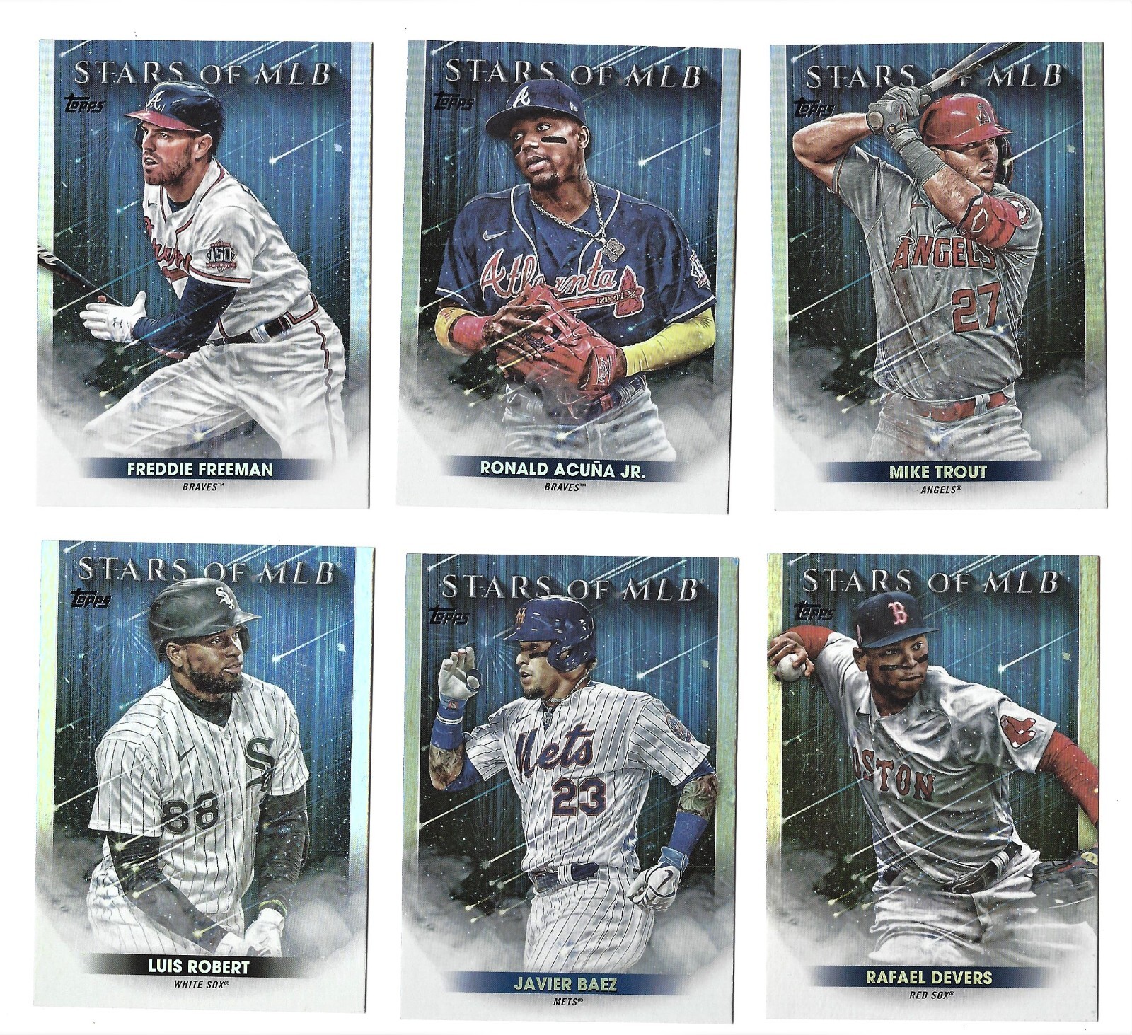 2022 Topps Stars of MLB Inserts SMLB 1-60 Base & Chrome Complete Your ...