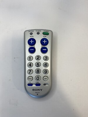 Sony Big Button Universal Programmable Remote RM-EZ2 MultiBrand TVCable ...