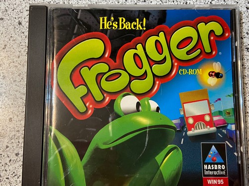 Frogger (PC Games, 1997) He's Back! Windows 95 Win95 PC CD-ROM W/Manual ...