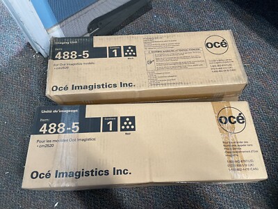 2x Oce 488-5 Black IMAGING UNIT Oce/Imagistics Oce CM2520 Sealed | eBay
