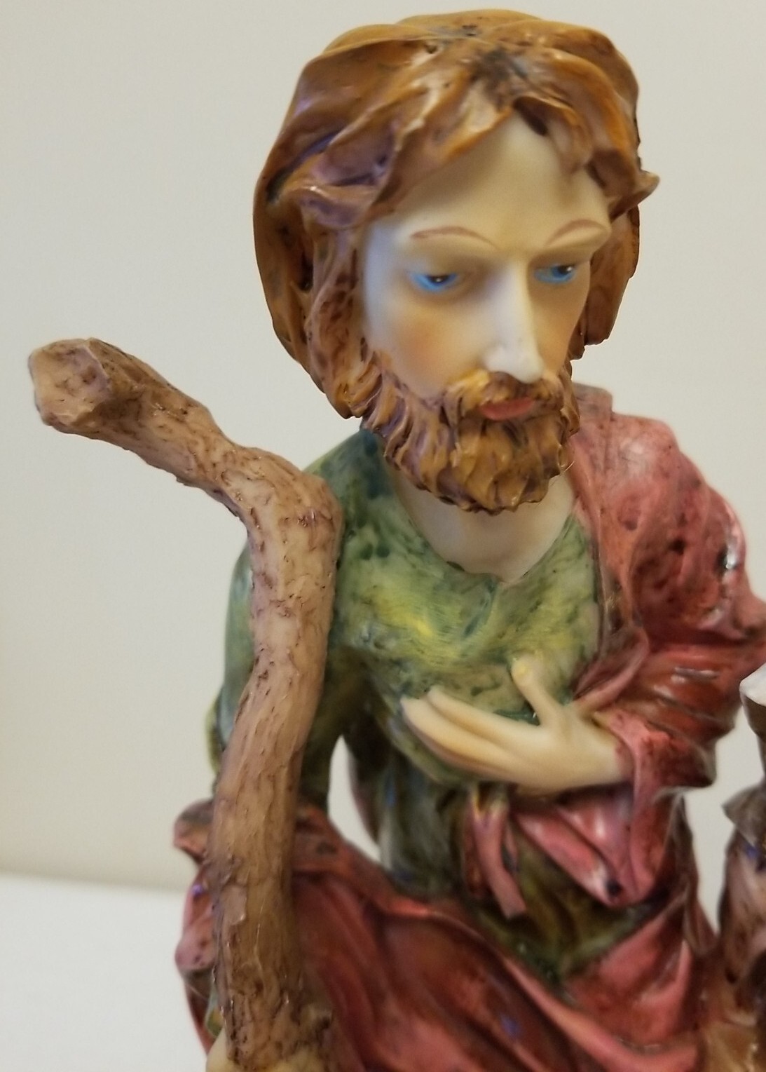 VTG Don Mechanic Nativity Scene Christmas Figurine 12" MARY JOSEPH BABY ...