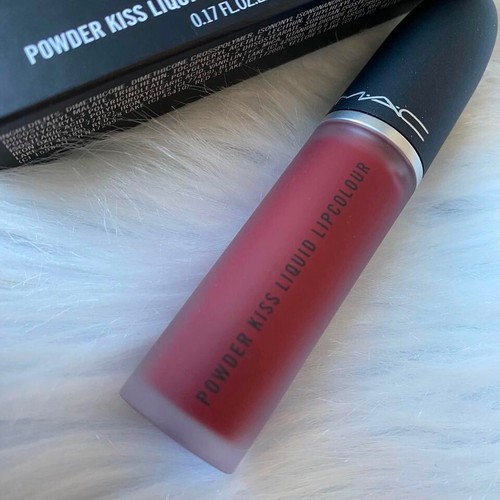 New MAC Powder Kiss Liquid Lipcolour 995 Fashion, Sweetie Full size 5 ...