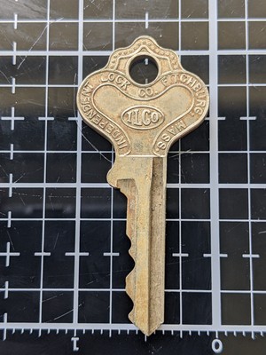 Vintage ornamental Independent Lock Company , Fitchburg Massachusetts ...