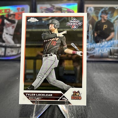 2023 Topps Pro Debut Chrome Tyler Locklear #PDC-98 - Seattle Mariners ...