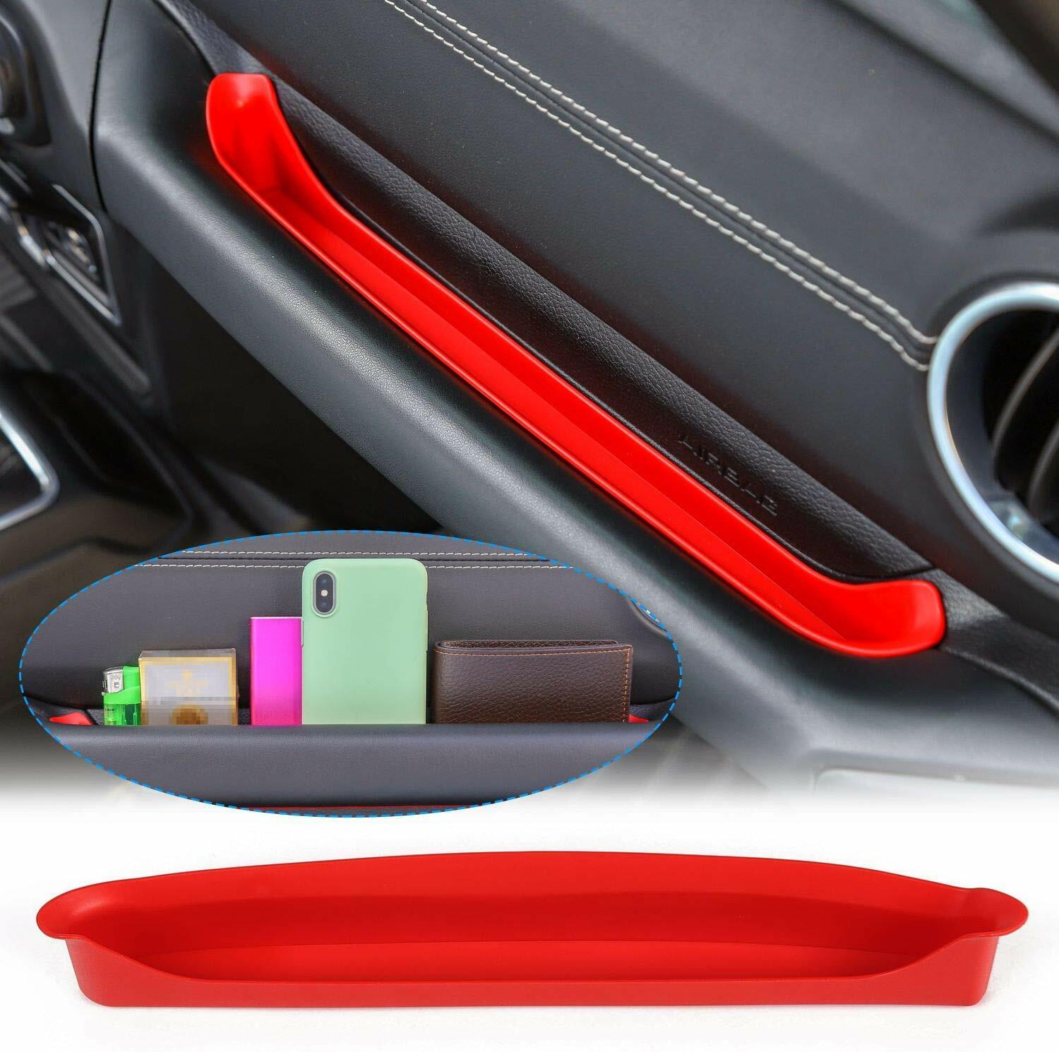 For Jeep Wrangler JL Passenger Storage Tray Co Pilot Organizer Grab ...