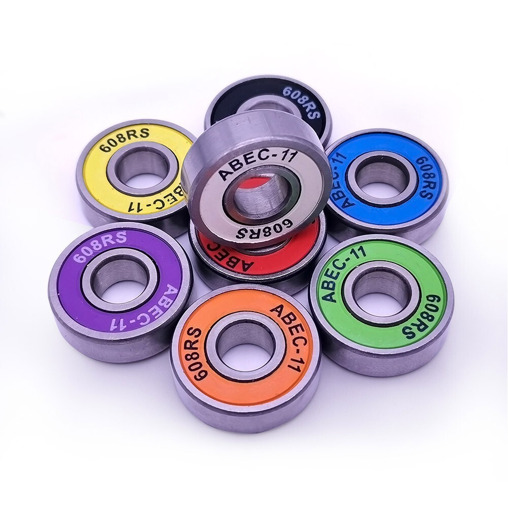 Accessories Bearings Bearing 608-2RS 8Pcs 8x22x7mm Bearing Colorful ...