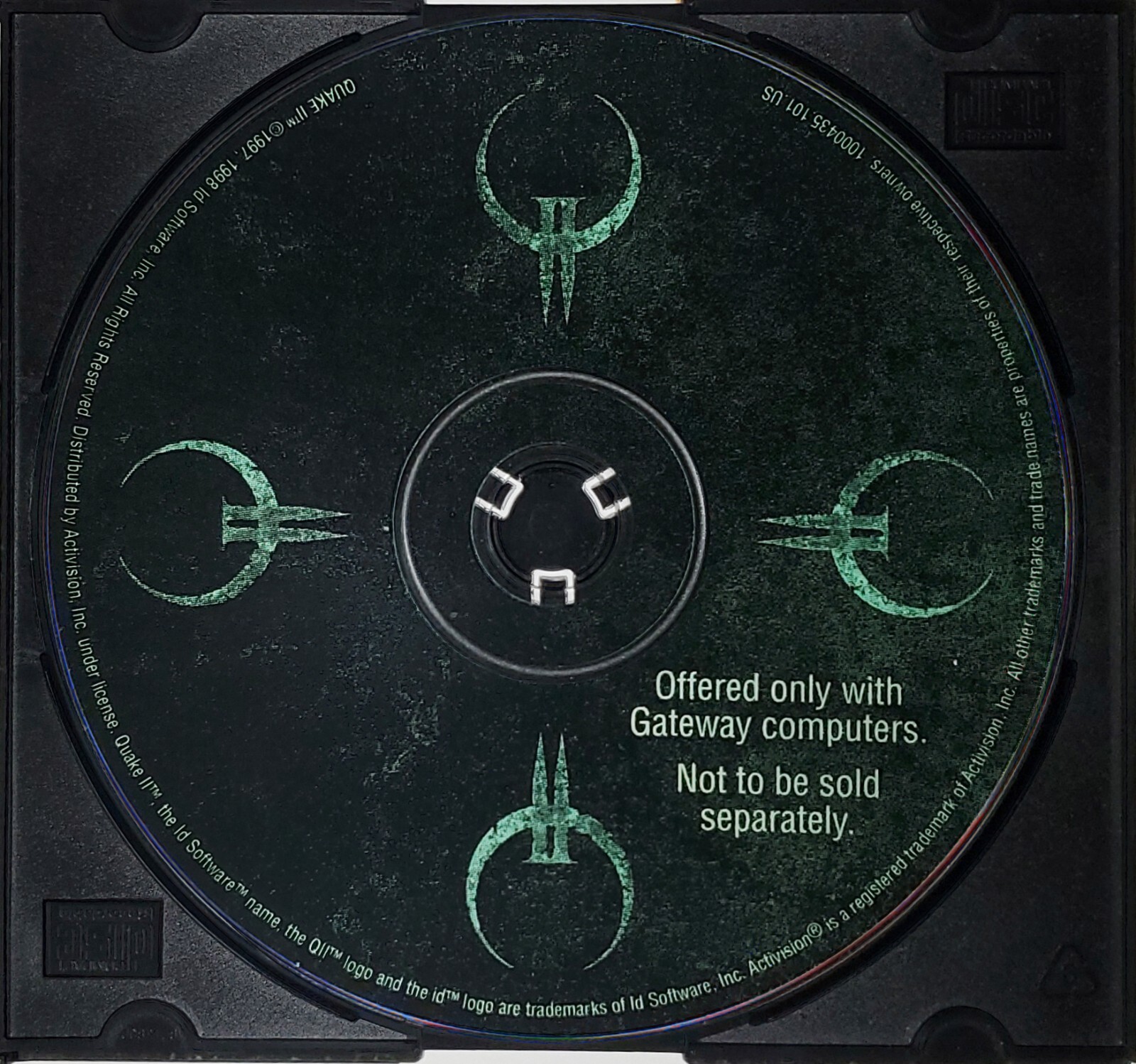 Vintage QUAKE II 2 Gateway Promo (Windows PC) Id Software Activision ...