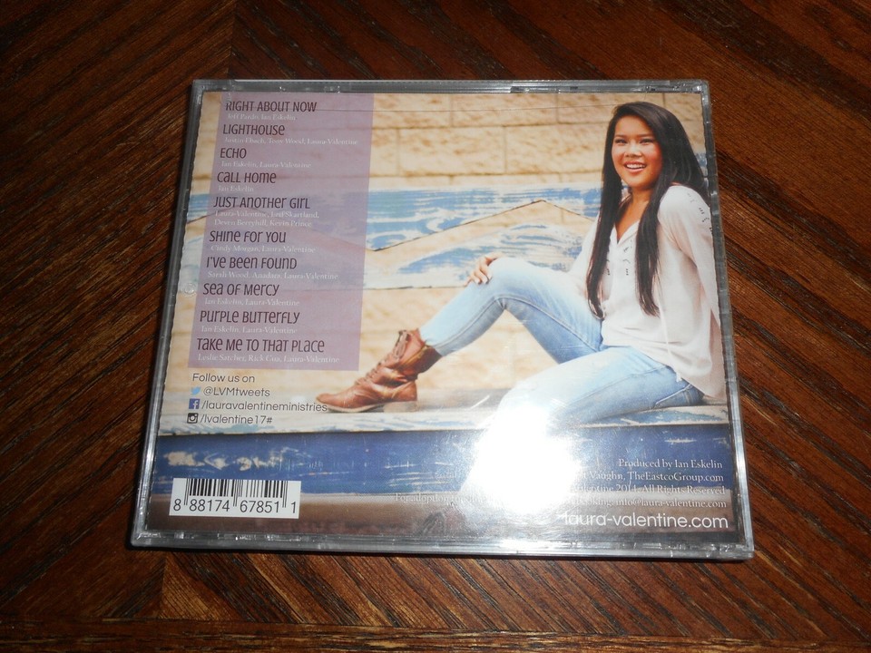Laura Valentine Right About Now (Music CD) New Sealed | eBay