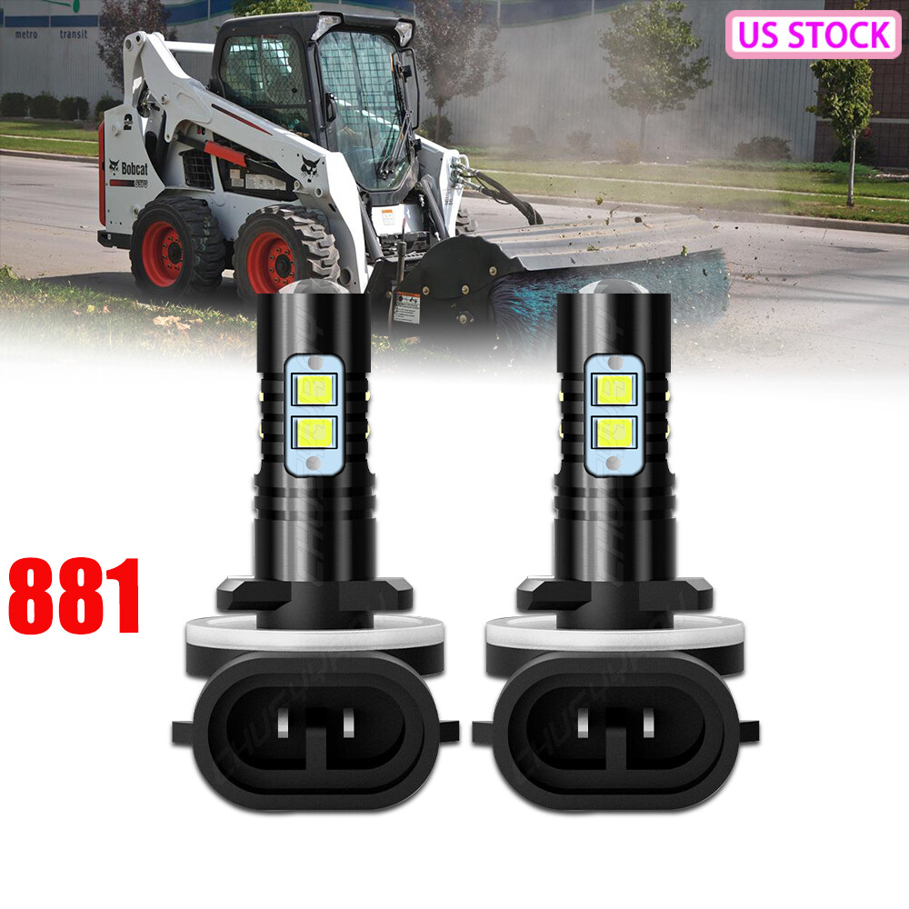 2 SUPER Bright LED light bulbs for Bobcat 751, 753, 763, 773, 863, 864 ...