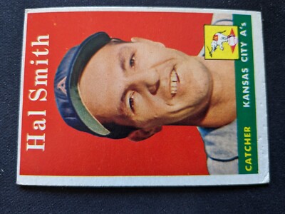 1958 Topps Baseball Card # 257 Hal W. Smith - Kansas City Athletics (VG ...