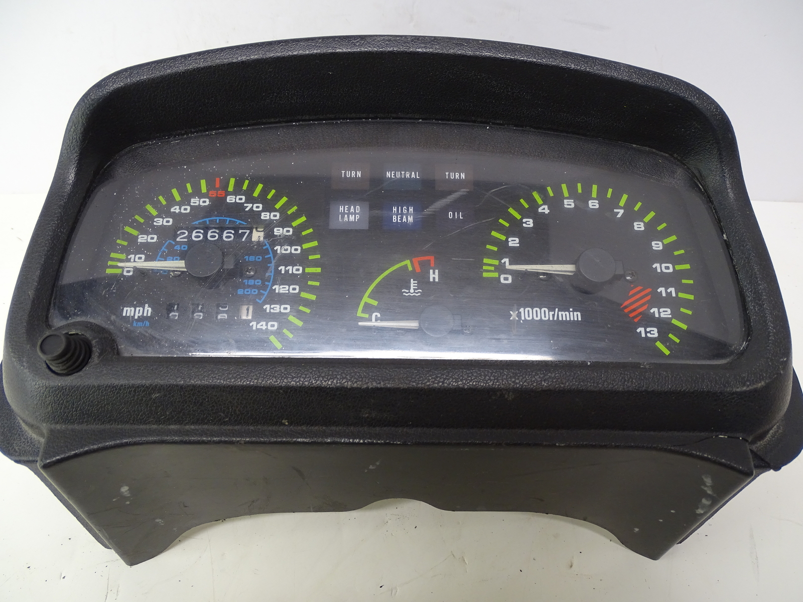 1990 Kawasaki Ninja EX500 Gauge Cluster Speedometer Tachometer | eBay