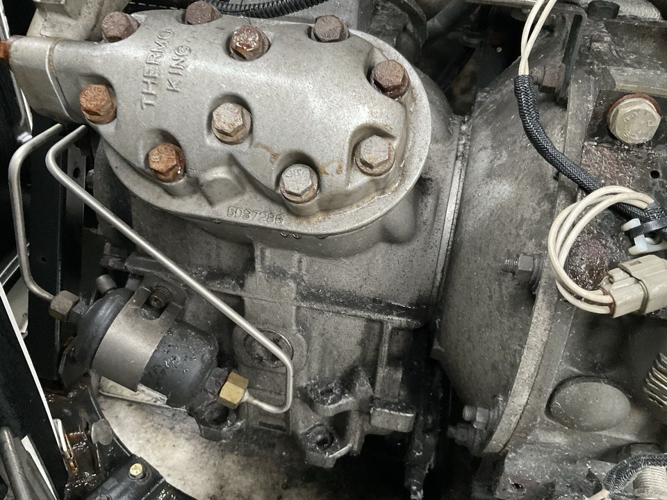 Thermo King SB-230 Reefer Yanmar TK486VT Diesel Engine/ Compressor ONLY ...