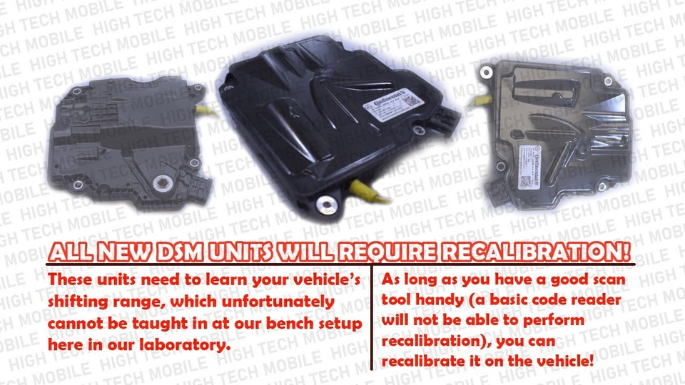 DSM ISM REPAIR SERVICE Sprinter Van 907 VS30 Not Shifting from Park ...
