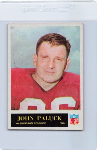 1965 Philadelphia #193 John Paluck Redskins EX/MT *DA-C8533 | eBay