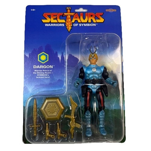 Sectaurs Dargon 7" Action Figure The Nacelle Company New Sealed IN HAND ...