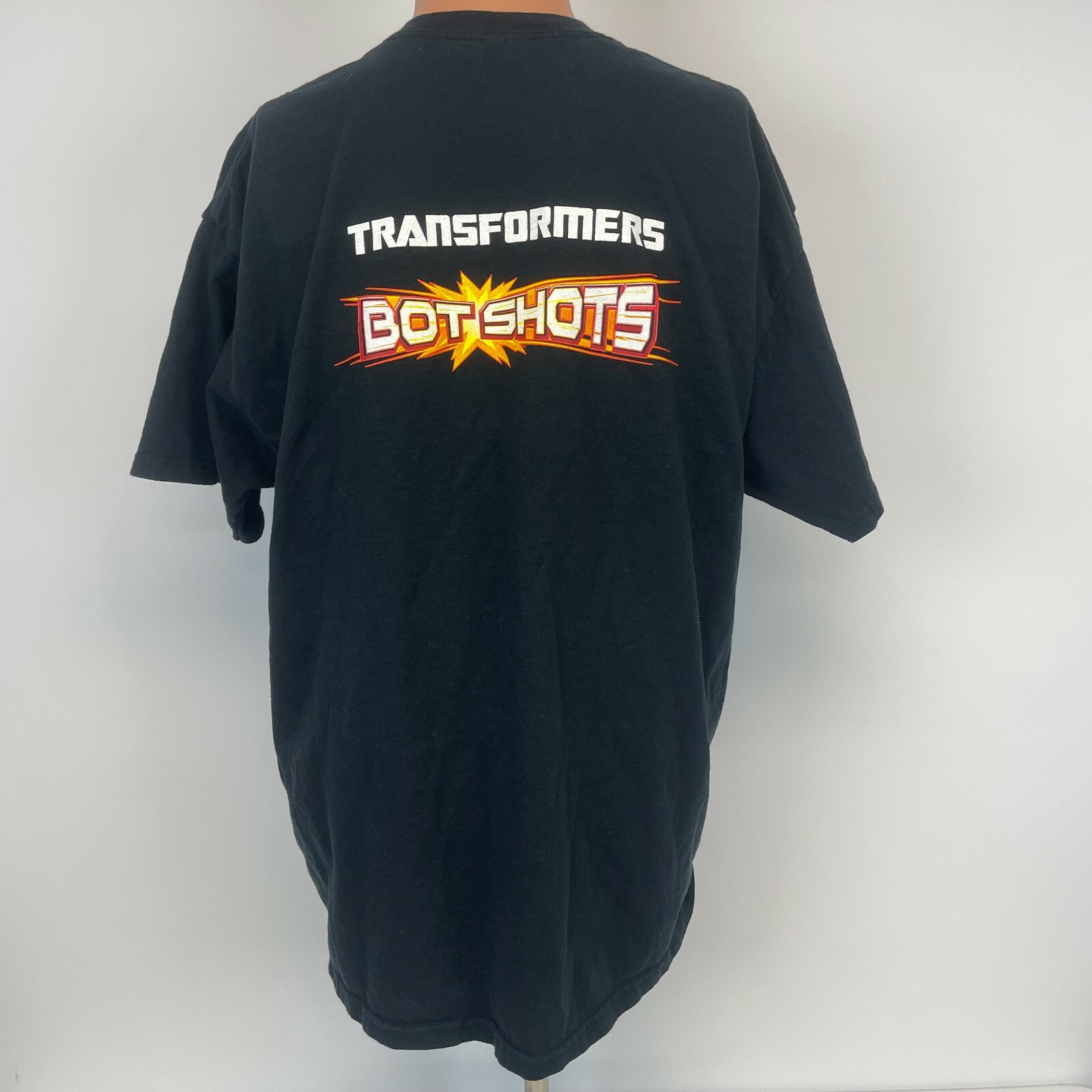 Transformers Bot Shots Battle Game Double Sided T Shi… - Gem