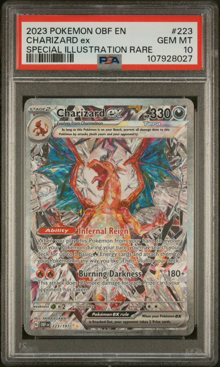 Charizard EX 2023 Scarlet & Violet: Obsidian Flames #223/197 Special ...