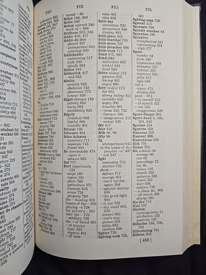 Roget's Thesaurus Classic American Edition Reference book hardback | eBay