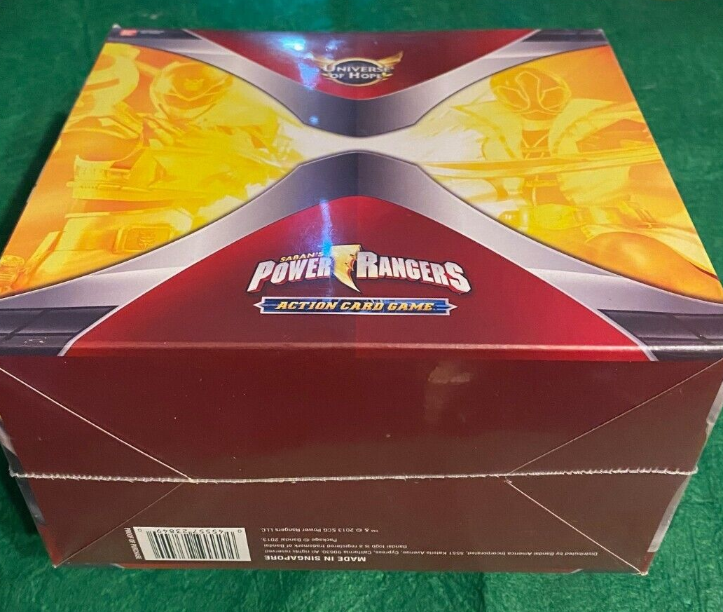 Power Rangers Action Card Game Universe of Hope Theme Deck Starter Box | eBay