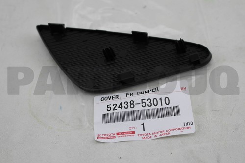 5243853010 Genuine Toyota COVER, FRONT BUMPER GUARD, LH 52438-53010 | eBay