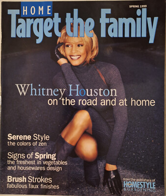Target the Family Magazine (Spring 1999) Whitney Houston cover, article ...