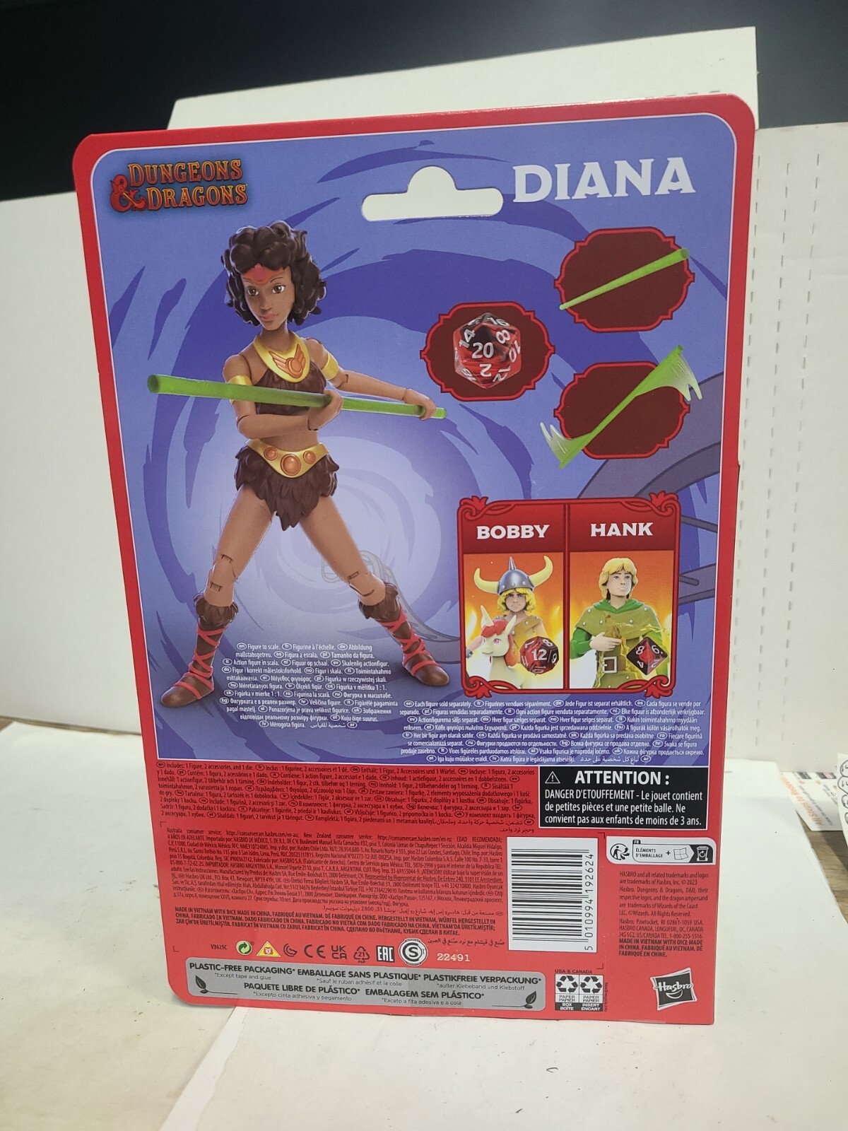 Dungeons & Dragons Diana Action Figure Cartoon Animated Classics 40th ...