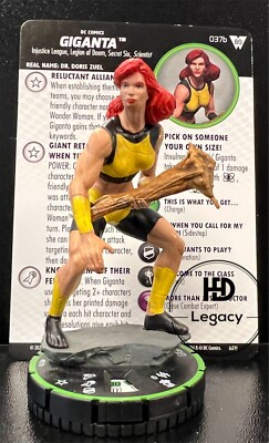 WW80 037b Giganta - Prime - DC Heroclix - Wonder Woman 80th Anniversary ...