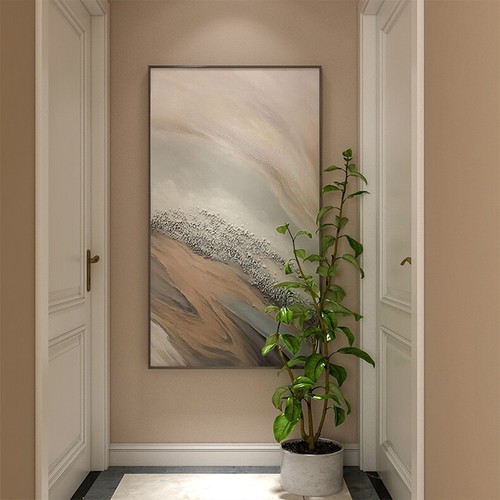 Abstract Texture Simple Color Design Wall Decor Canvas Oil Painting ...