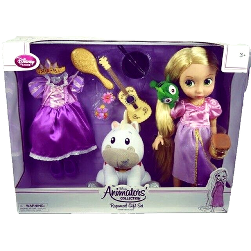 Disney Animators Collection Tangled Singing Rapunzel Doll Pascal Gift ...