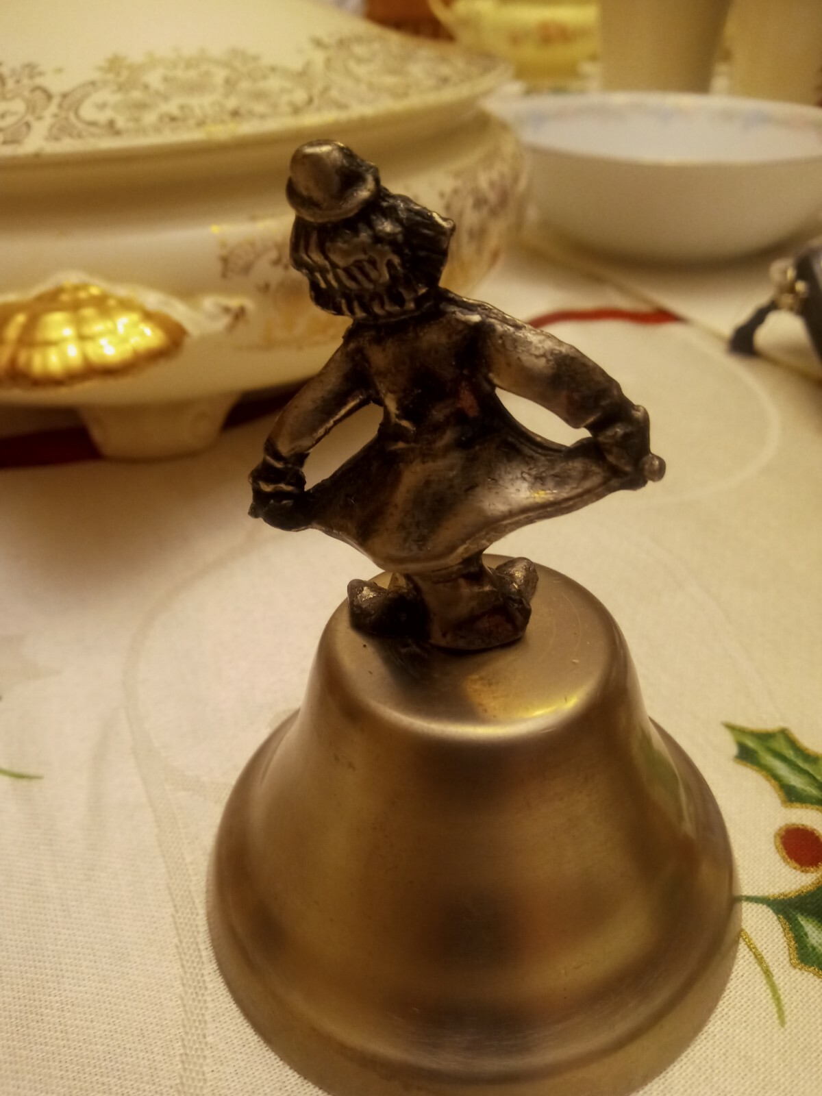 Vintage Pewter Clown Bells Set Of 2 | eBay